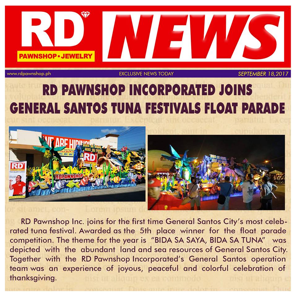 RD Pawnshop News | Mas Pinataas na Appraisal Value